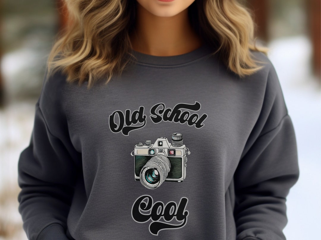 Vintage Camera Sweatshirt Photography Shirt Photography Gift Old School ...