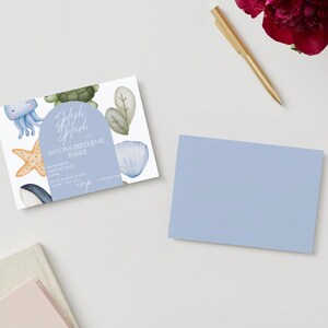 Splish Splash Theme Digital Printable Invite - Etsy