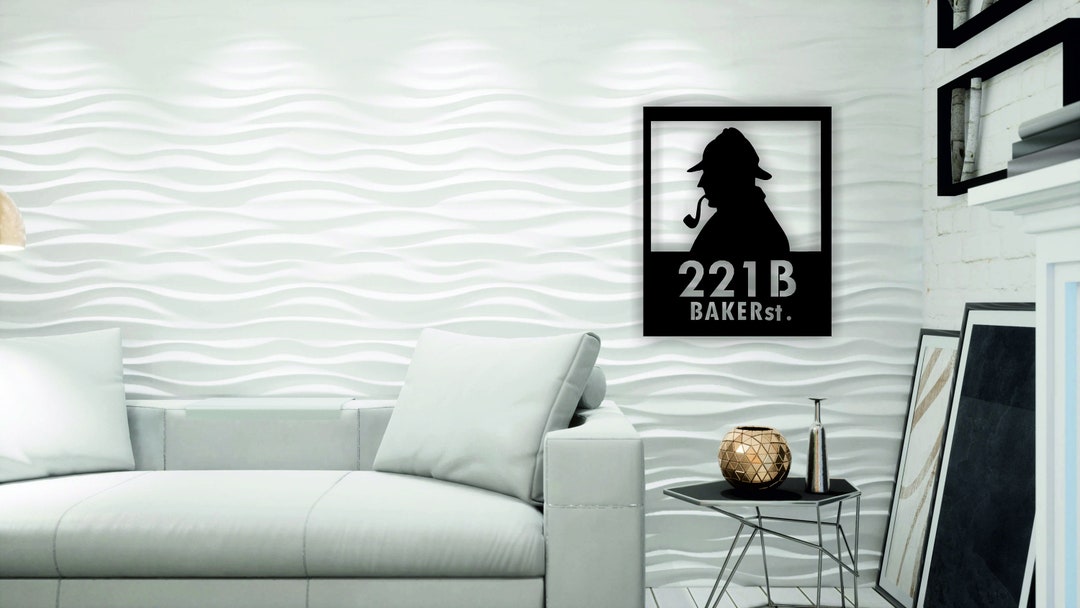 Arthursmetalworld ,sherlock Holmes,221 Baker St.conan Doyle, Unique ...
