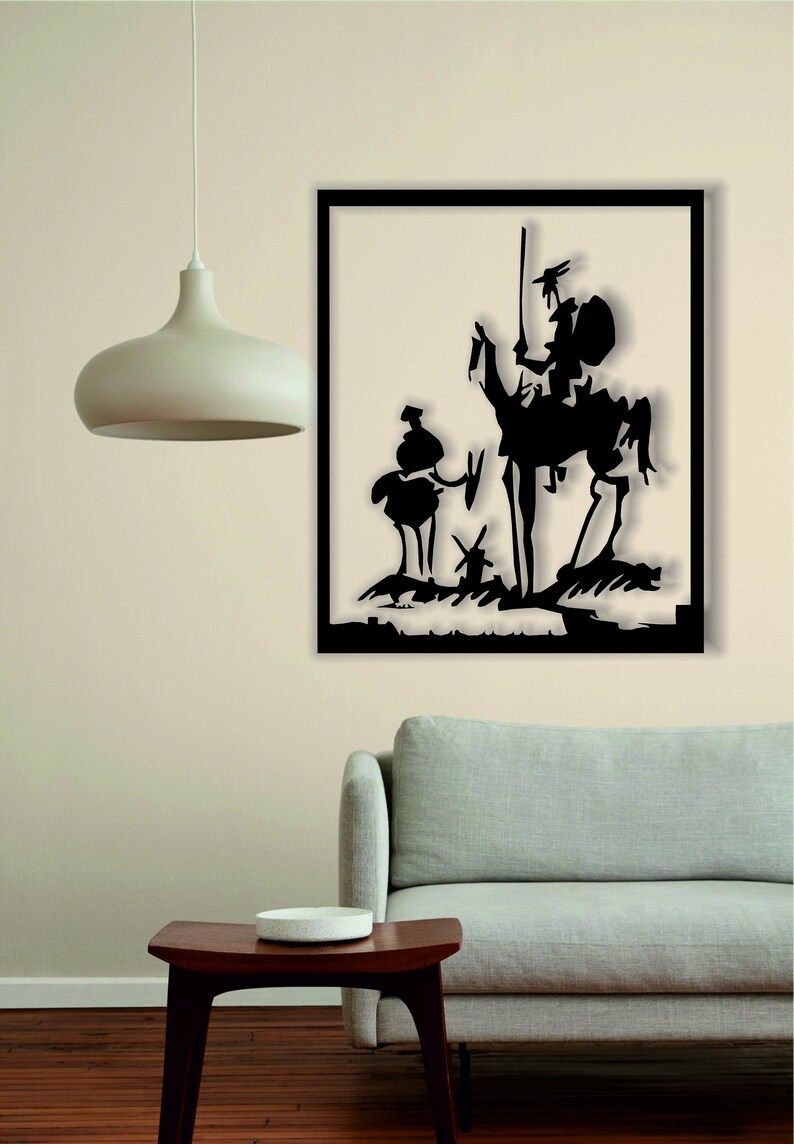 Arthursmetalworld ,don Quixote,sancho Panza,pablo Picasso, Rozinante ...