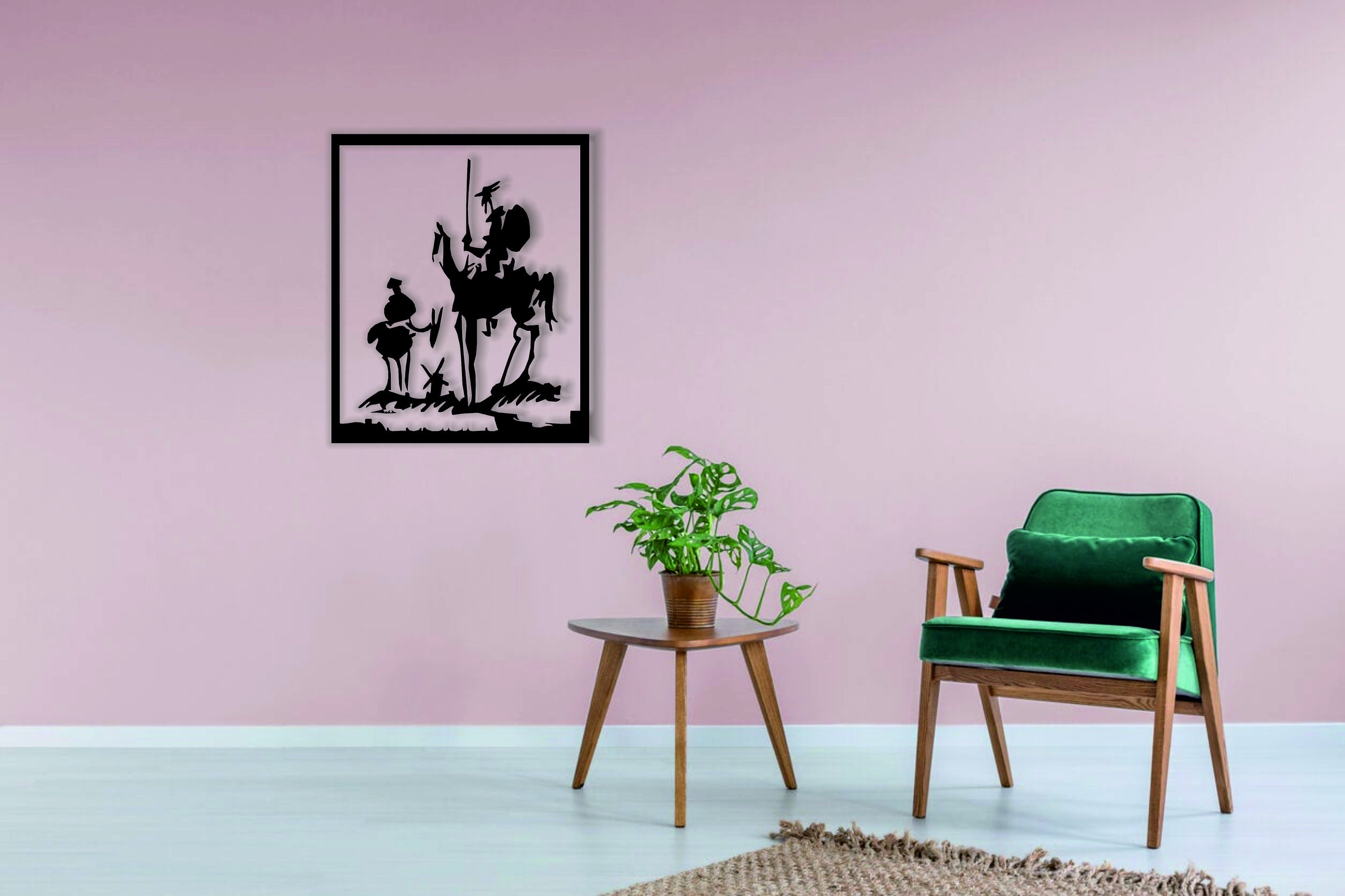 Arthursmetalworld ,don Quixote,sancho Panza,pablo Picasso, Rozinante ...