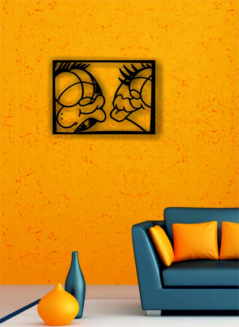 Arthursmetalworld ,metal Wall Decor,garfield,tv Series,comic, Limited ...