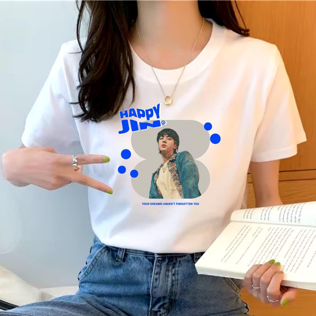 Jin Happy Shirt Merch | BTS Fan Gift | Army Shirt Merch Solo Album ...