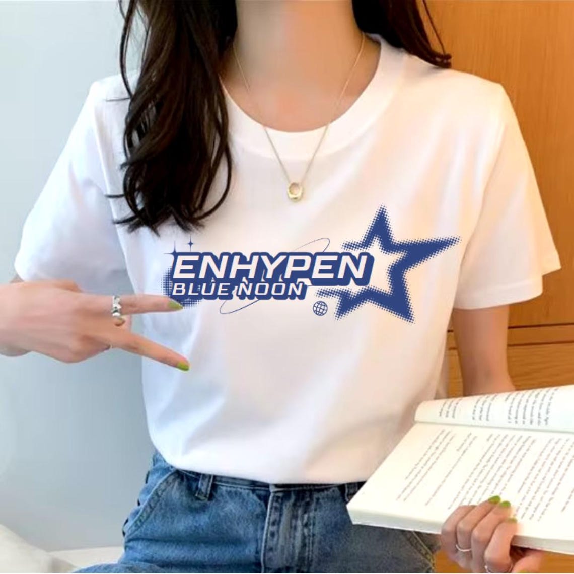 ENHYPEN Blue Noon Shirt, Romance Untold Day Dream Shirt, Kpop Lover ...
