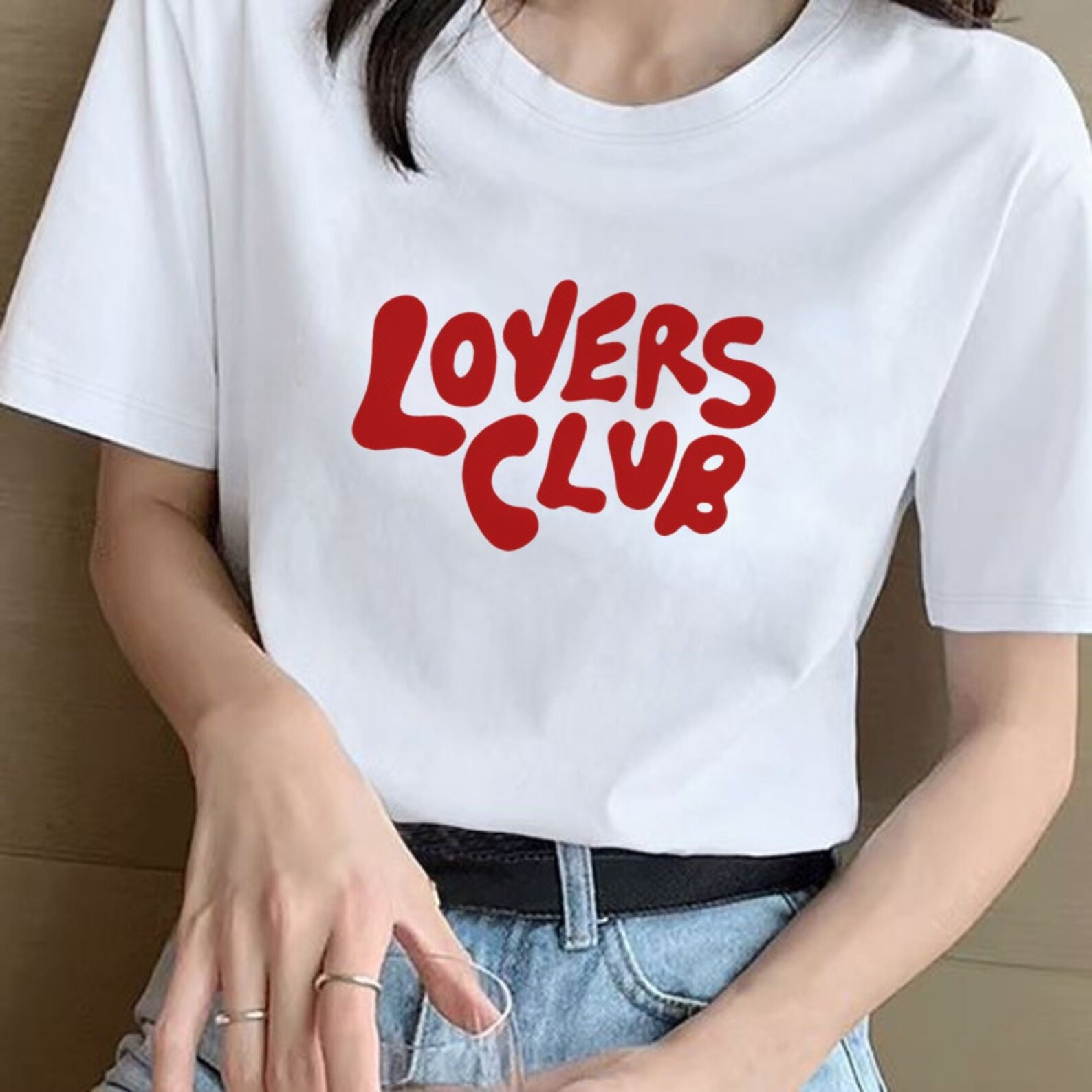 Lovers Club Crop Top NH the Show Merch 1D Directioner Niall Tee Concert ...