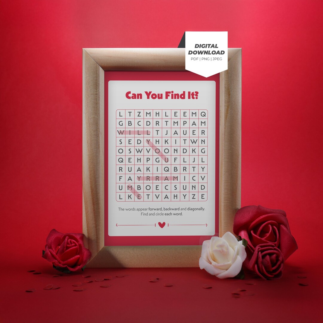 Romantic Marriage Proposal Game for Couples (digital Download) - Etsy
