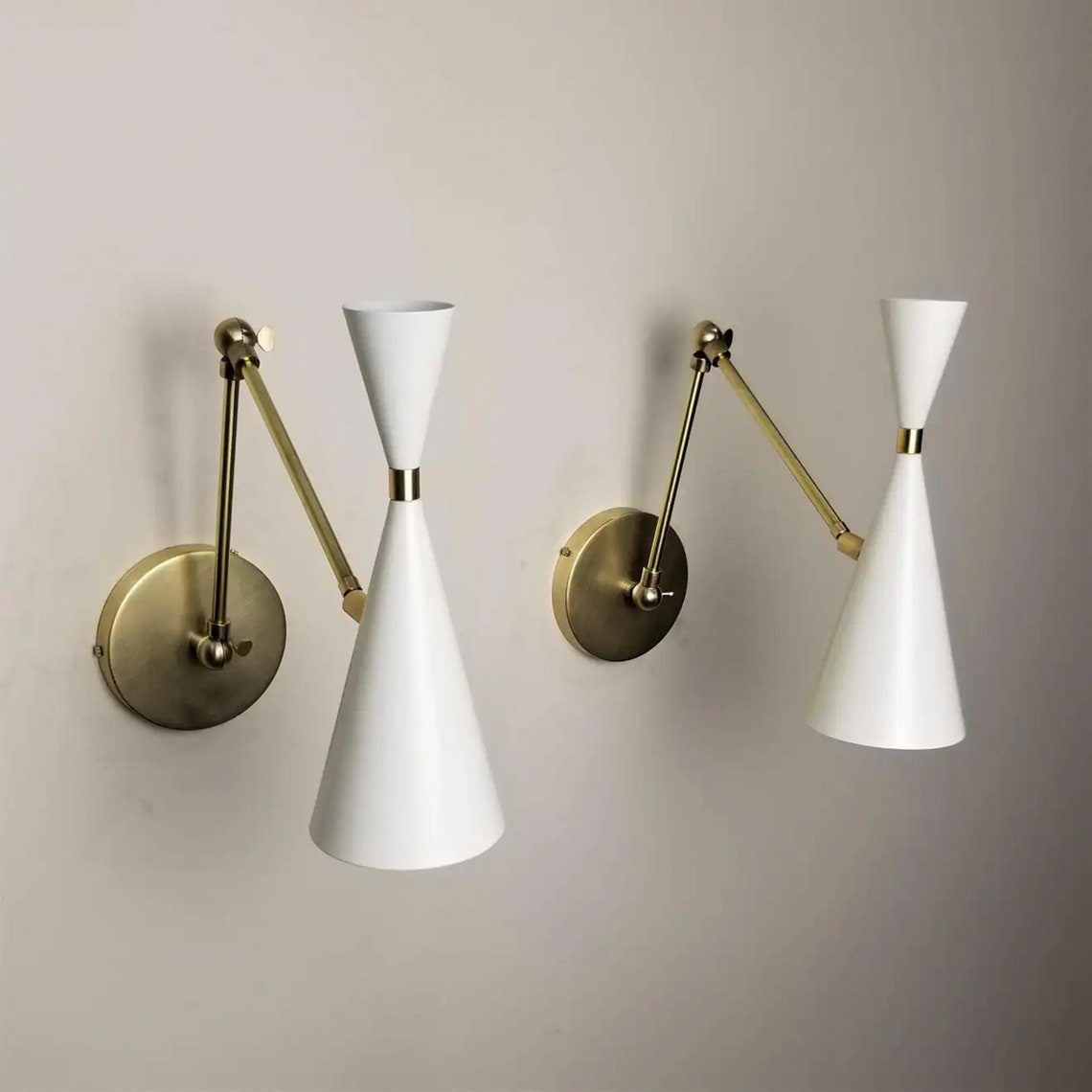 Stilnovo Scone Lighting Fixture of Sputnik Lamp Large Wall Scone of Mid ...