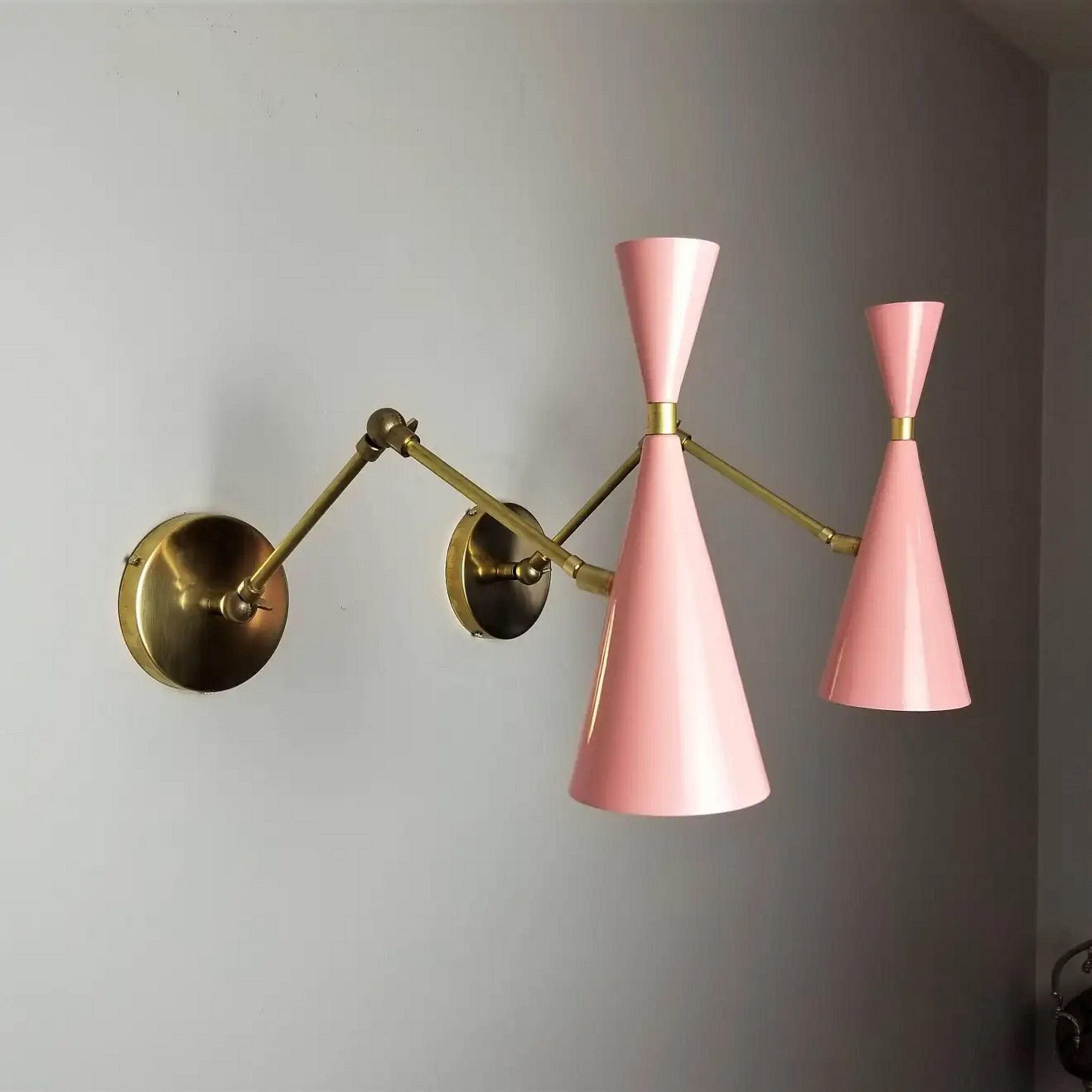 Stilnovo Scone Lighting Fixture of Sputnik Lamp Large Wall Scone of Mid ...