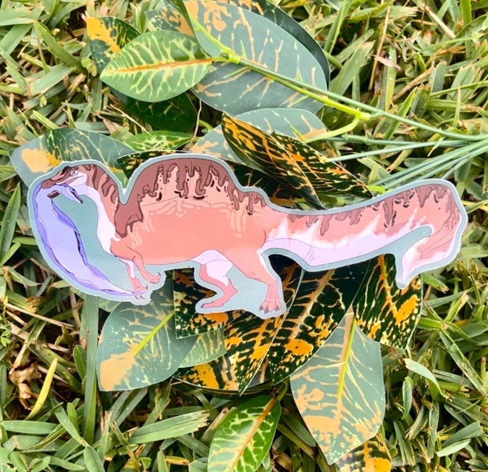 Spinosaurus Sticker - Etsy