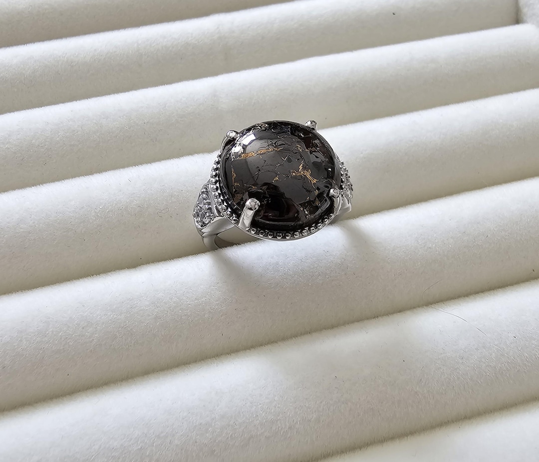 Shungite Ring - Etsy