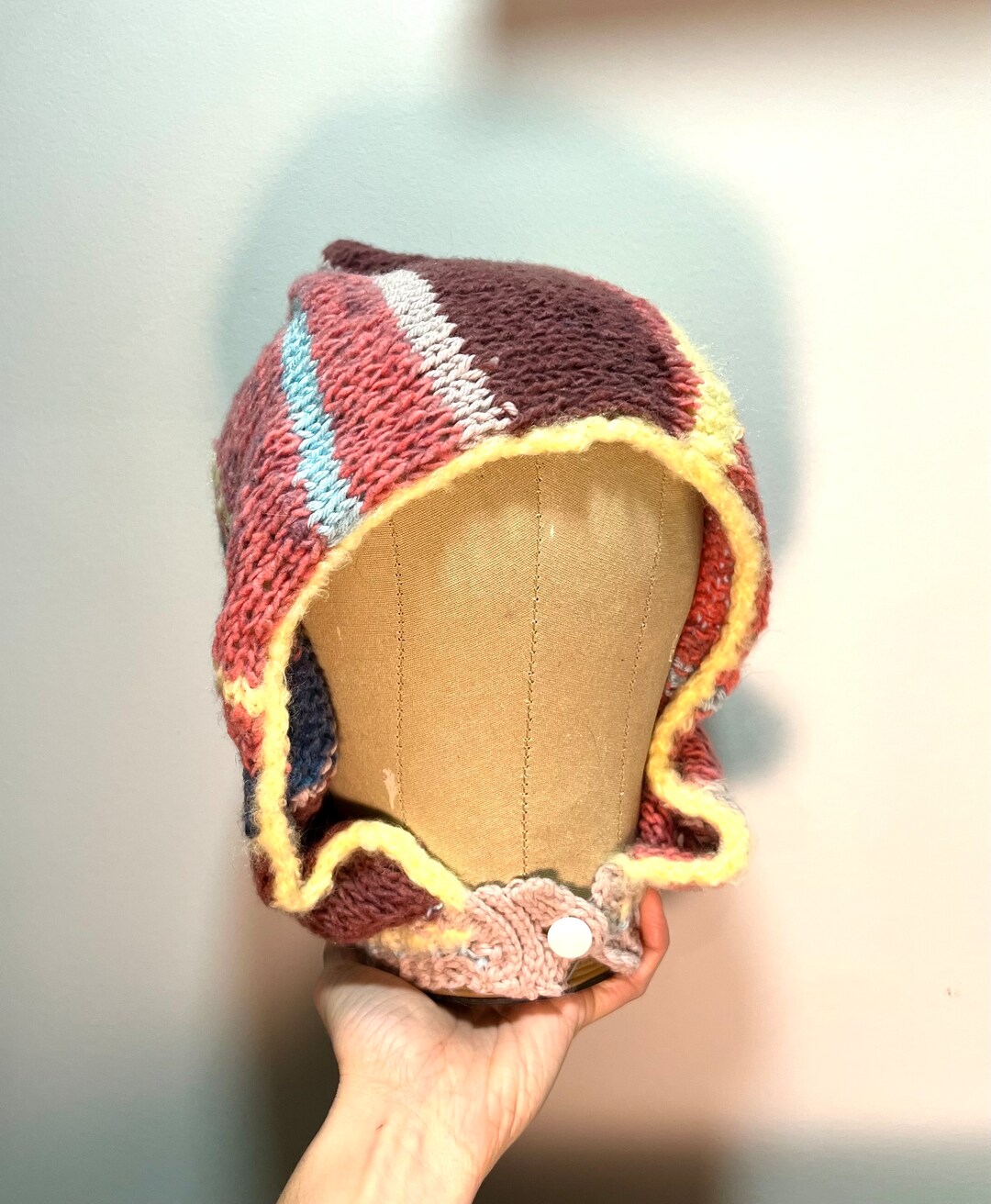 Scrappy Knit Hood - Etsy