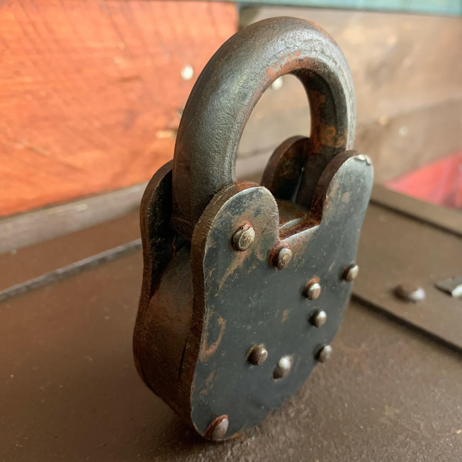 Folsom State Prison 1880 Cast Iron Prison Lock With Keys Antique ...