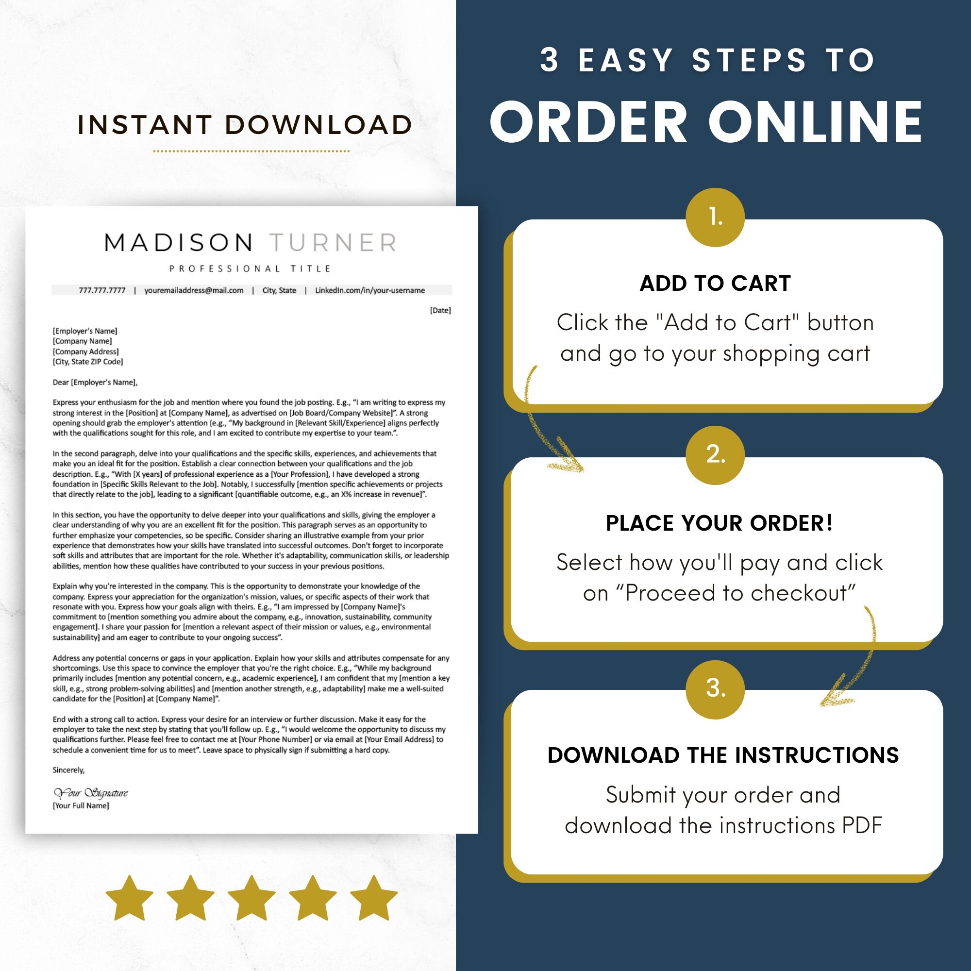 Professional Cover Letter Writing Service Custom Cover Letter for ...