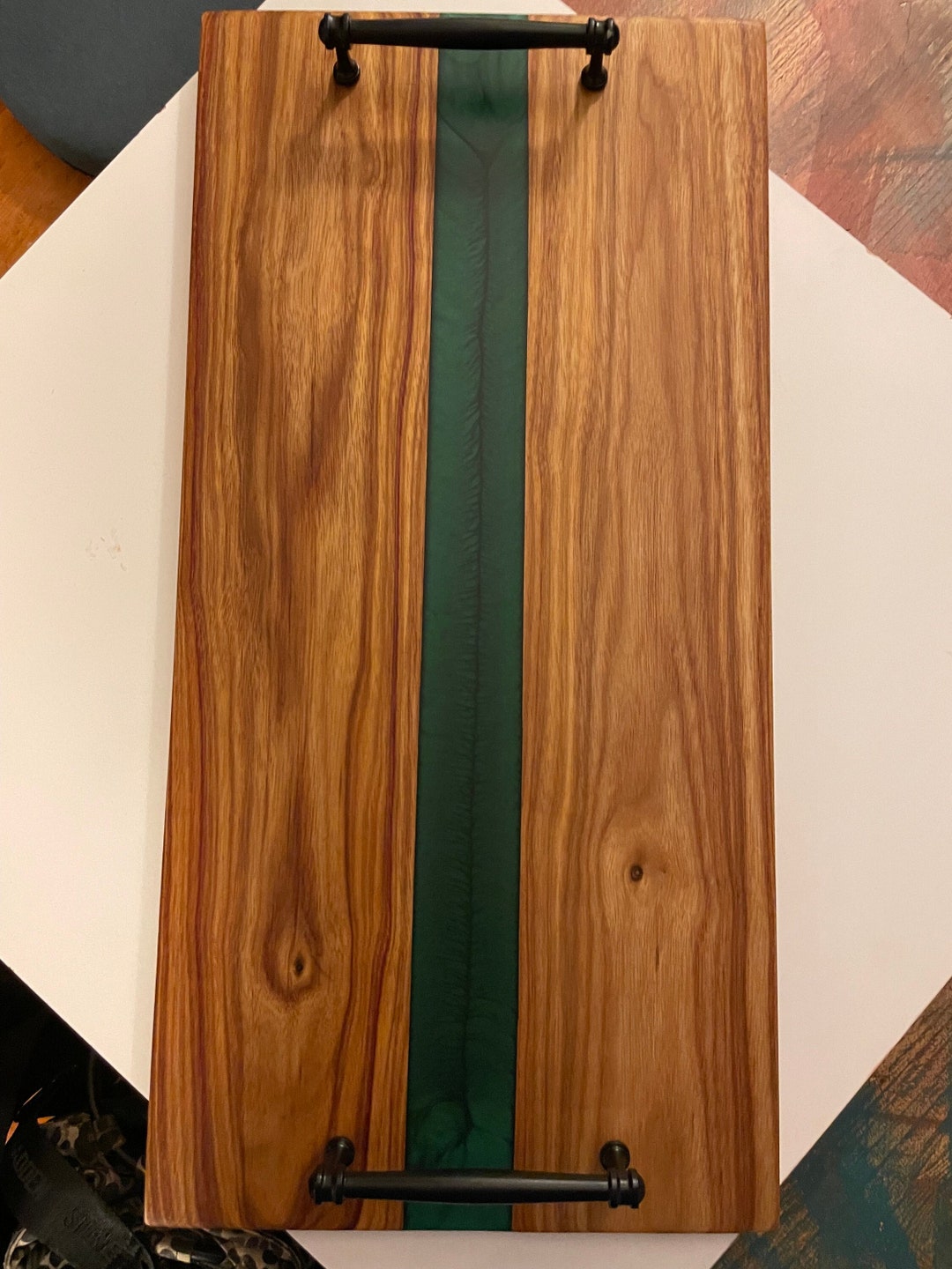 Canary Wood Charcuterie Tray - Etsy