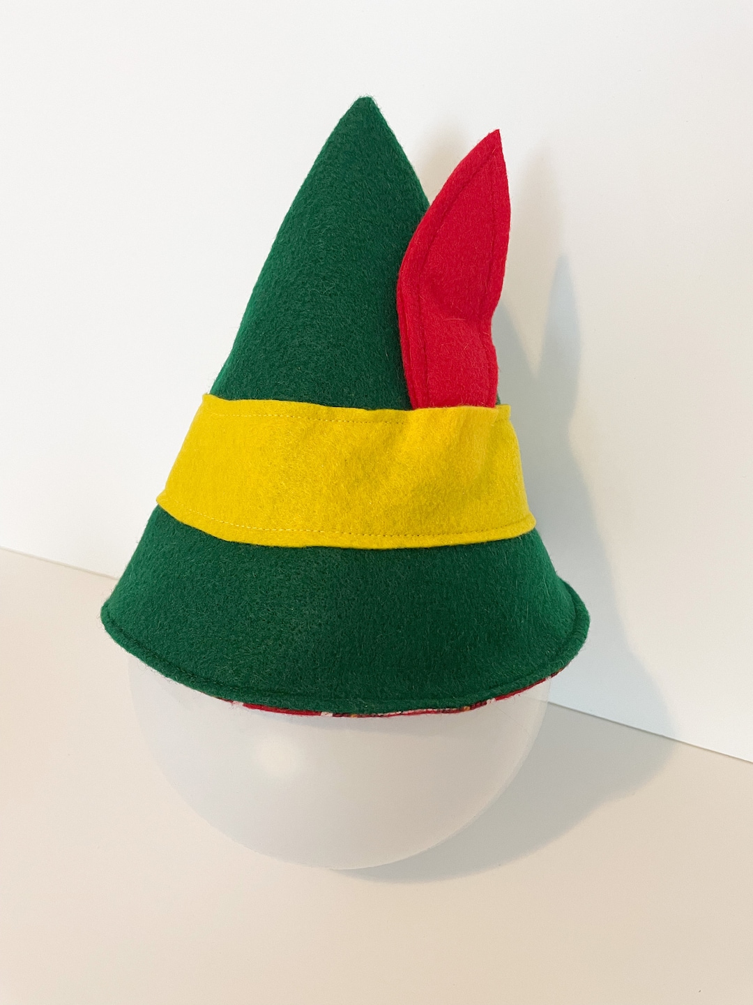 Elf Hat the Elf Movie Hat Green Elf Hat Elf Fairy Hat - Etsy