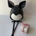 Leather Bat Bonnet: Retro Adult Headpiece - Etsy