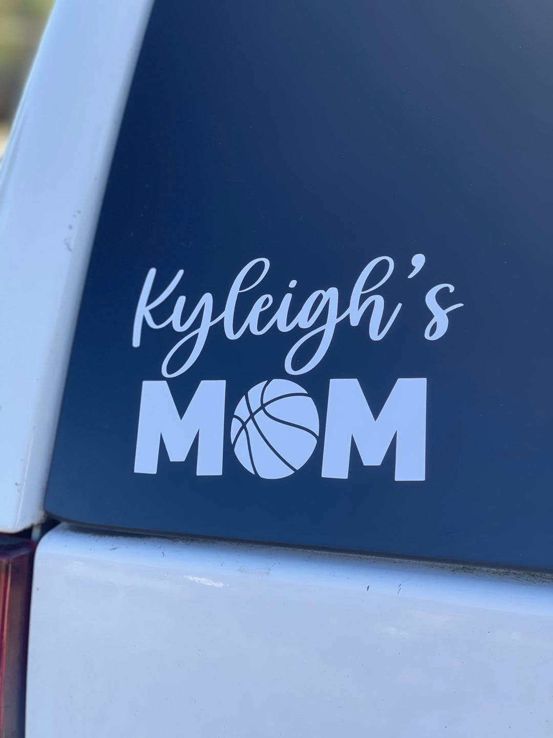 Personalized Basketball Decal Sticker, Player Name Decal, Custom Name ...