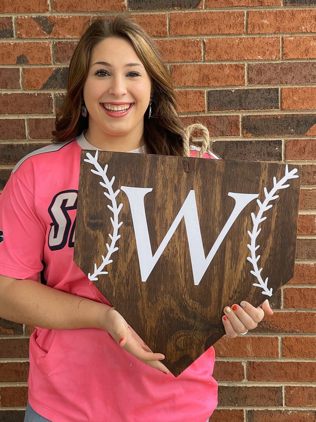 Personalized Baseball Front Porch Sign, Baseball Sign, Customized ...