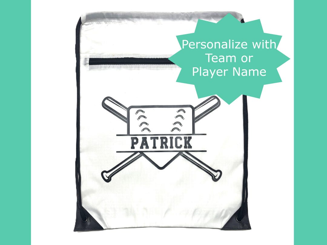 Baseball Personalized Bag for Baseball Customized Player Name Bag ...