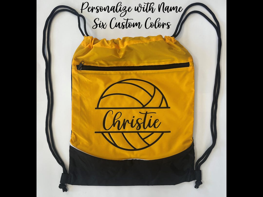 Volleyball Personalized Bag for Volleyball Customized Player Name Bag ...