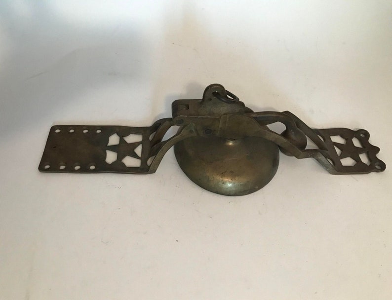 Antique 1900s Cable Car Bell Solid Brass Trolley Bell Star Western - Etsy