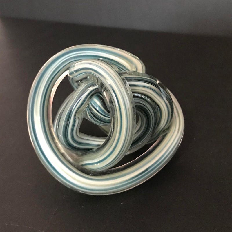 Blown Glass Knot - Etsy