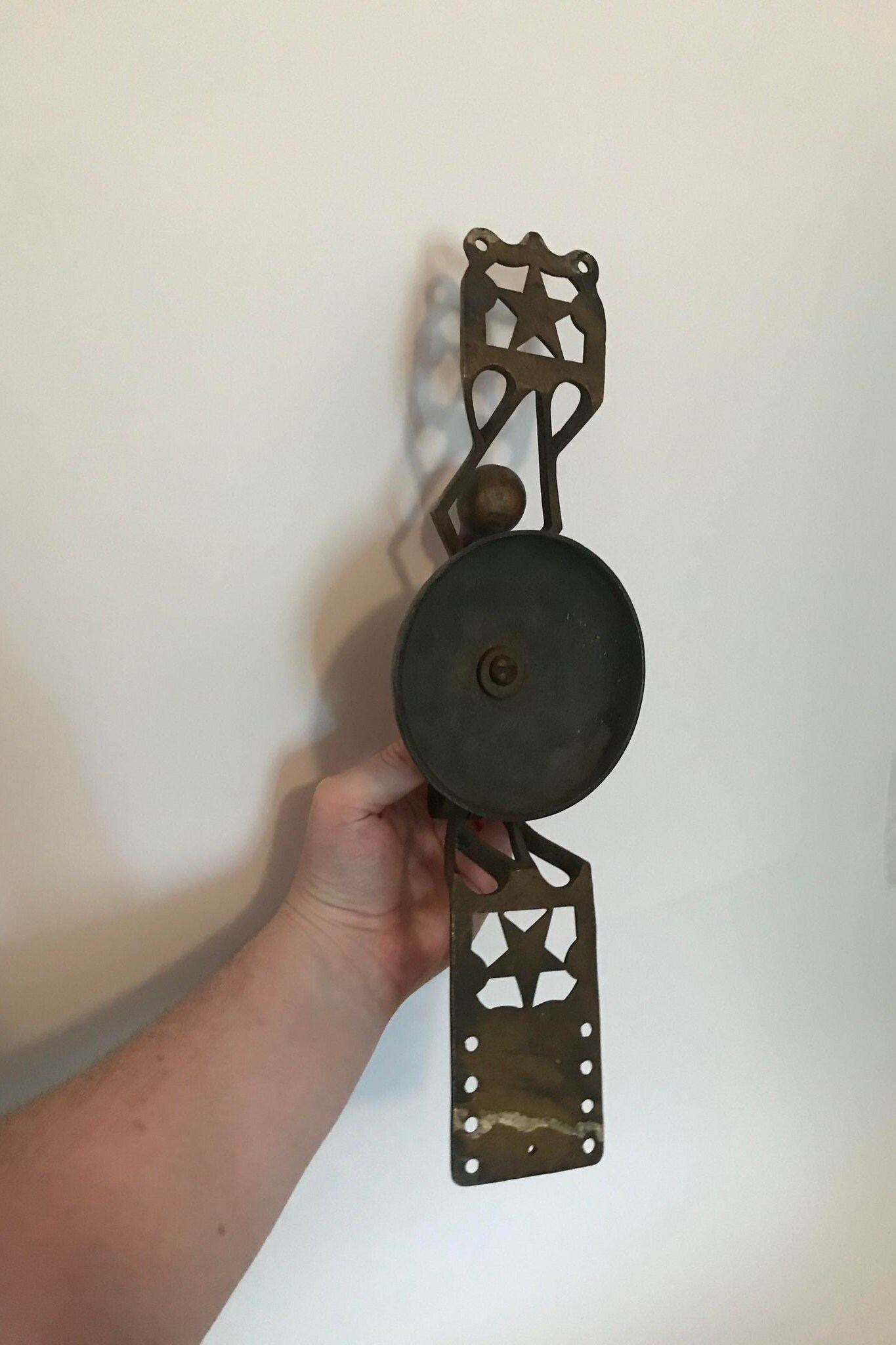 Antique 1900s Cable Car Bell Solid Brass Trolley Bell Star Western - Etsy