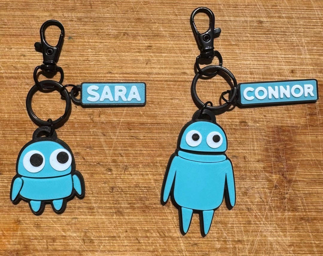 Custom REPO Character Keychain: Personalized 3D Printed Gamer Gift - Etsy