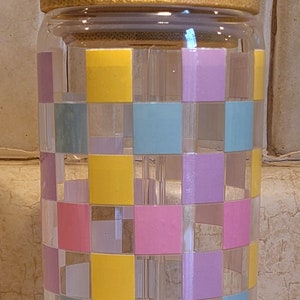 Glass Can Cup With Glass Straw - Etsy