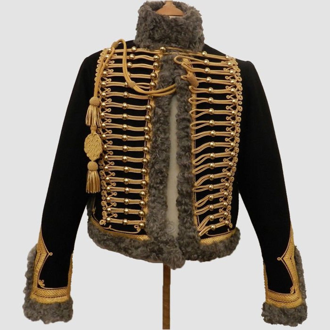 Mens Military Wool Pellisse Hussar Jacket - Etsy