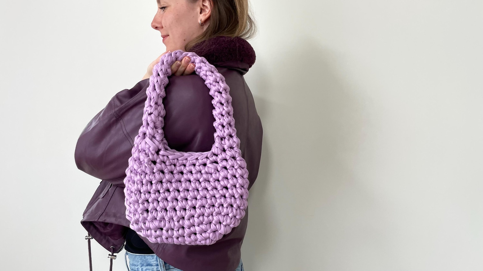 Chunky Crochet Bag Pattern: Beginner-friendly Handbag (PDF Pattern ...