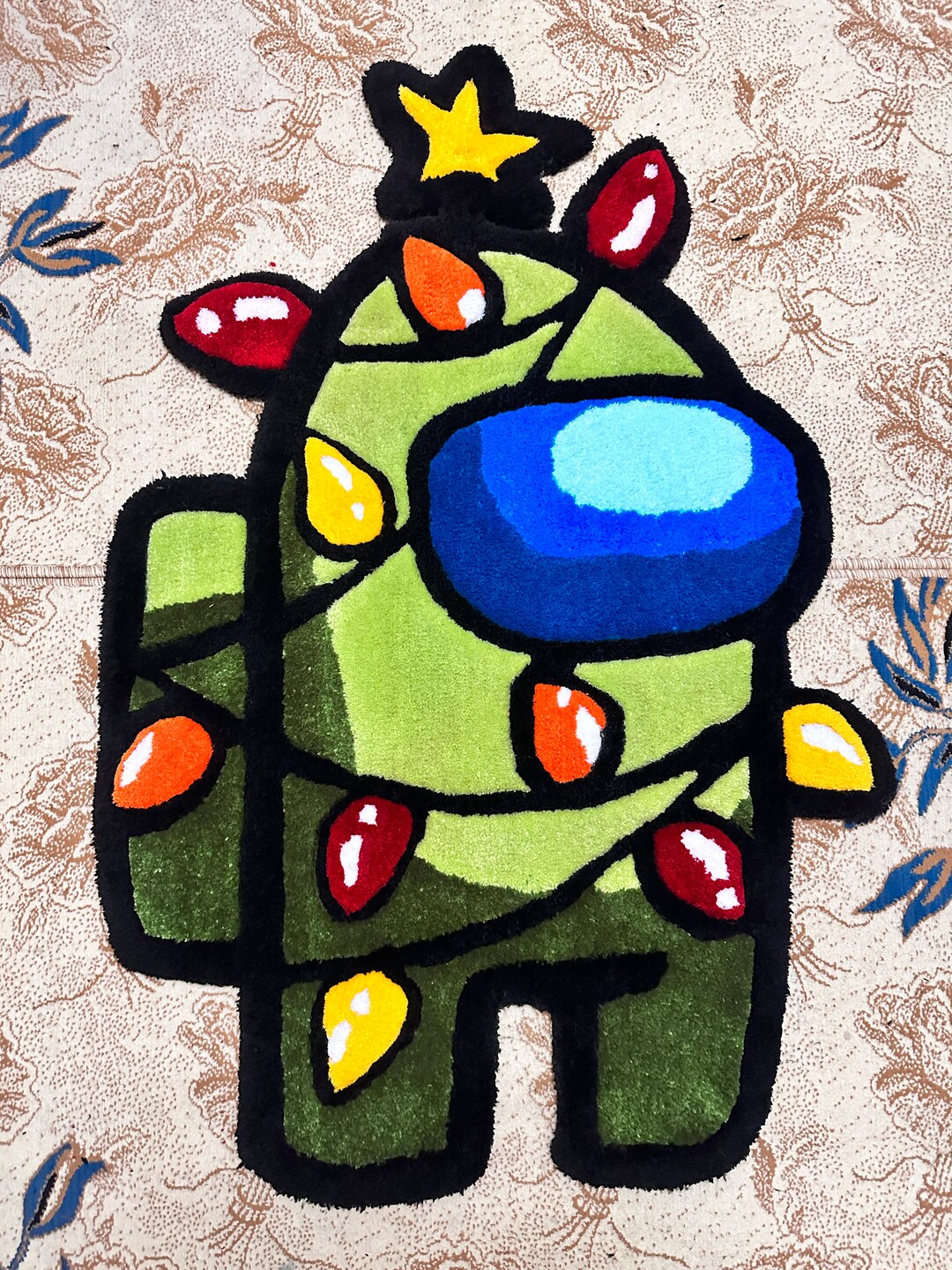 Christmas Tree Among Us Tufting Rug - Etsy