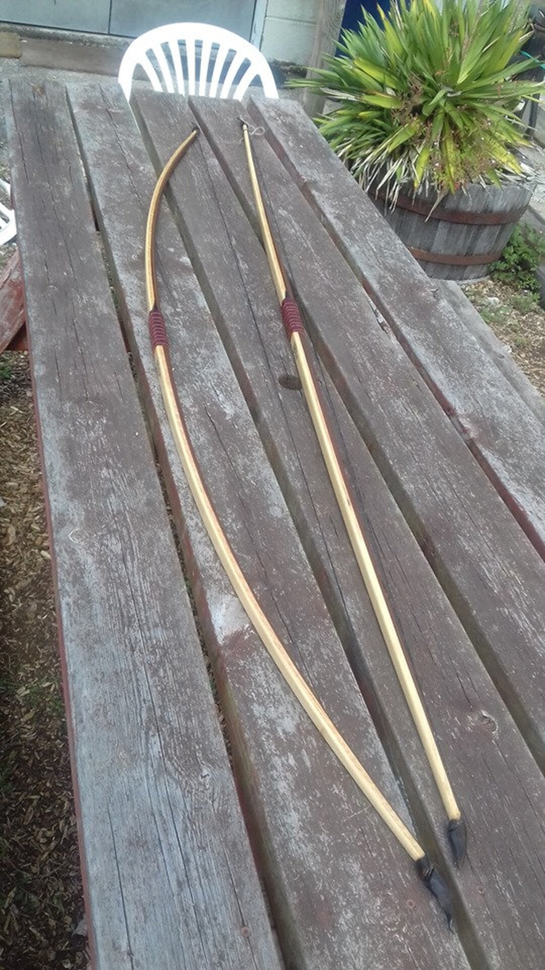 Longbow. Hickory, American White Oak, Ipe. 4528 - Etsy