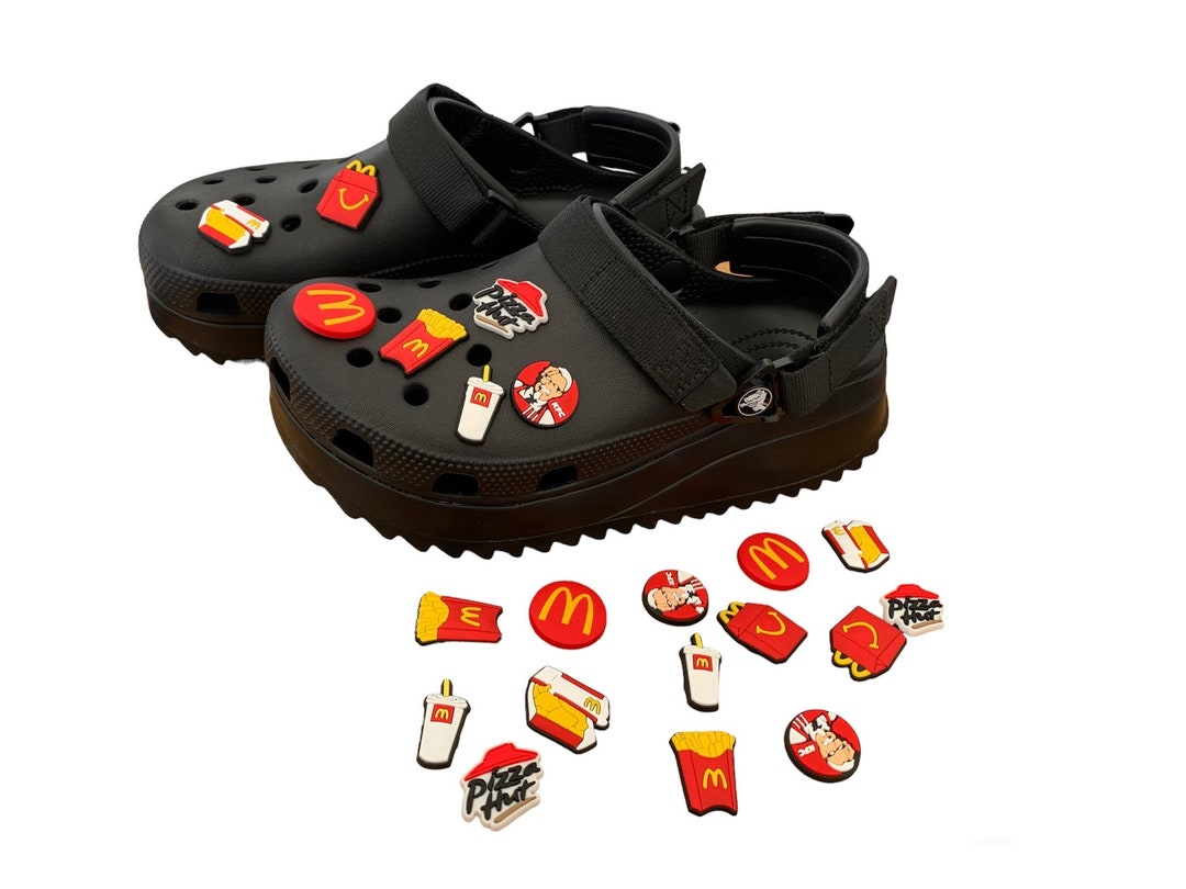 KFC Macdonald's & Pizza Hut Croc Charms - Etsy