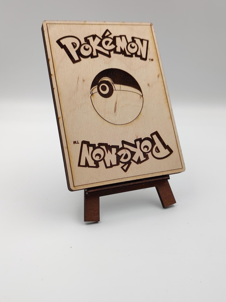 Gengar Pokémon - Wooden Card - 094 - 20/62 - Laser Cutter Files for ...