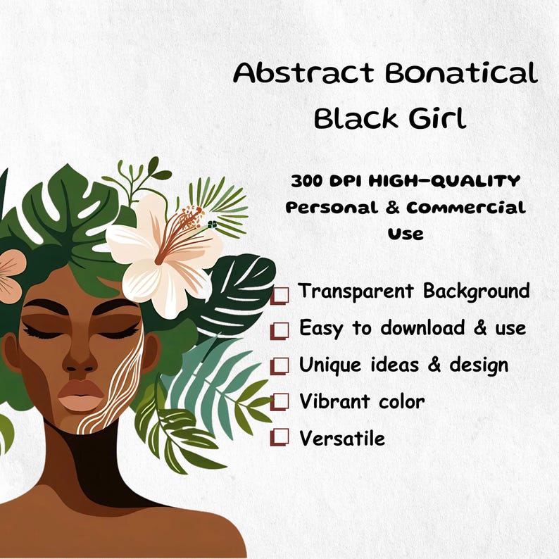 Abstract Faceless Black Girl PNG, Melanin Clipart, Black Girl Magic ...