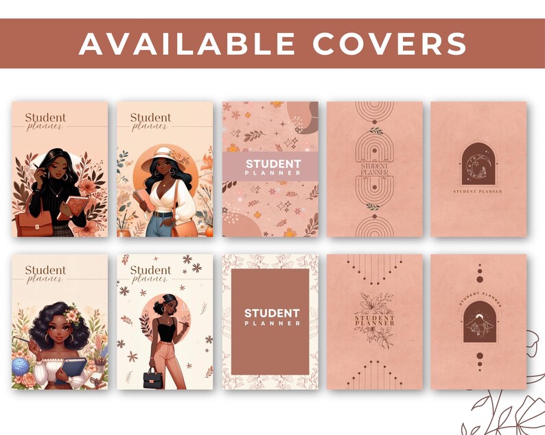 Student Planner, Custom Study College Student Planner, Study Planner ...