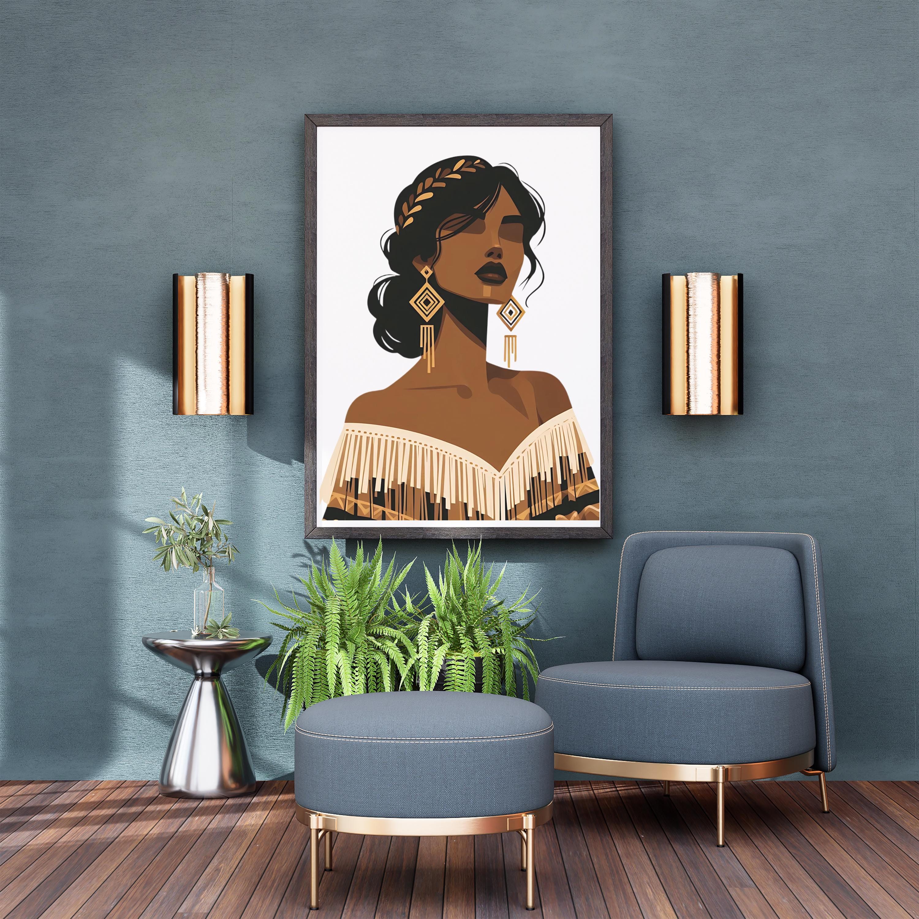 Black Girl Clipart: Faceless Woman PNG Stickers (digital Download) - Etsy