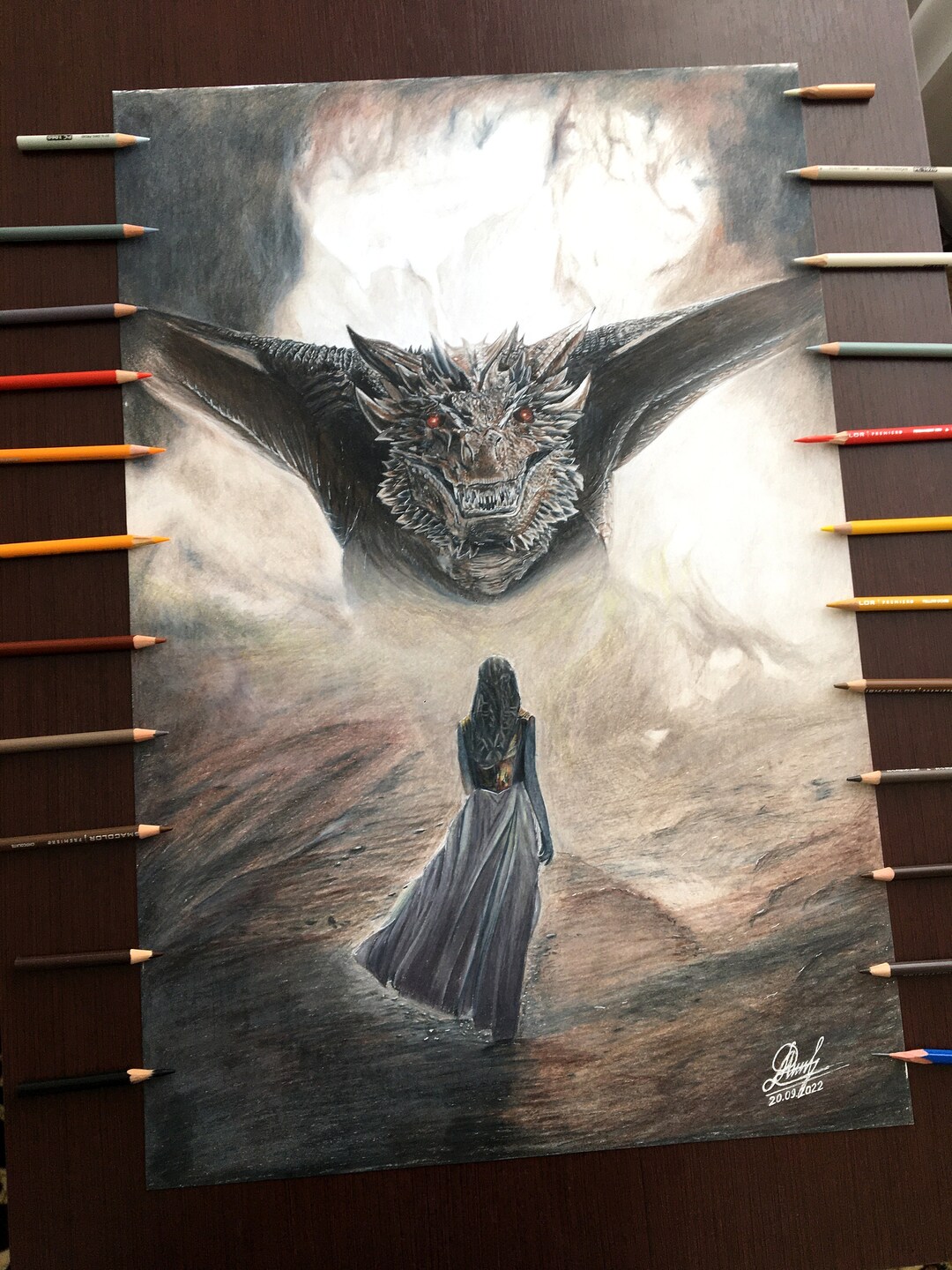 Drawing House of the Dragon, Dragon Drawing, Game of Thrones, Art ...