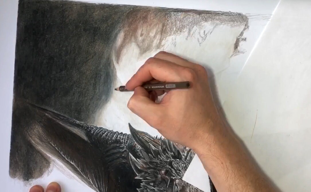 Drawing House of the Dragon, Dragon Drawing, Game of Thrones, Art ...