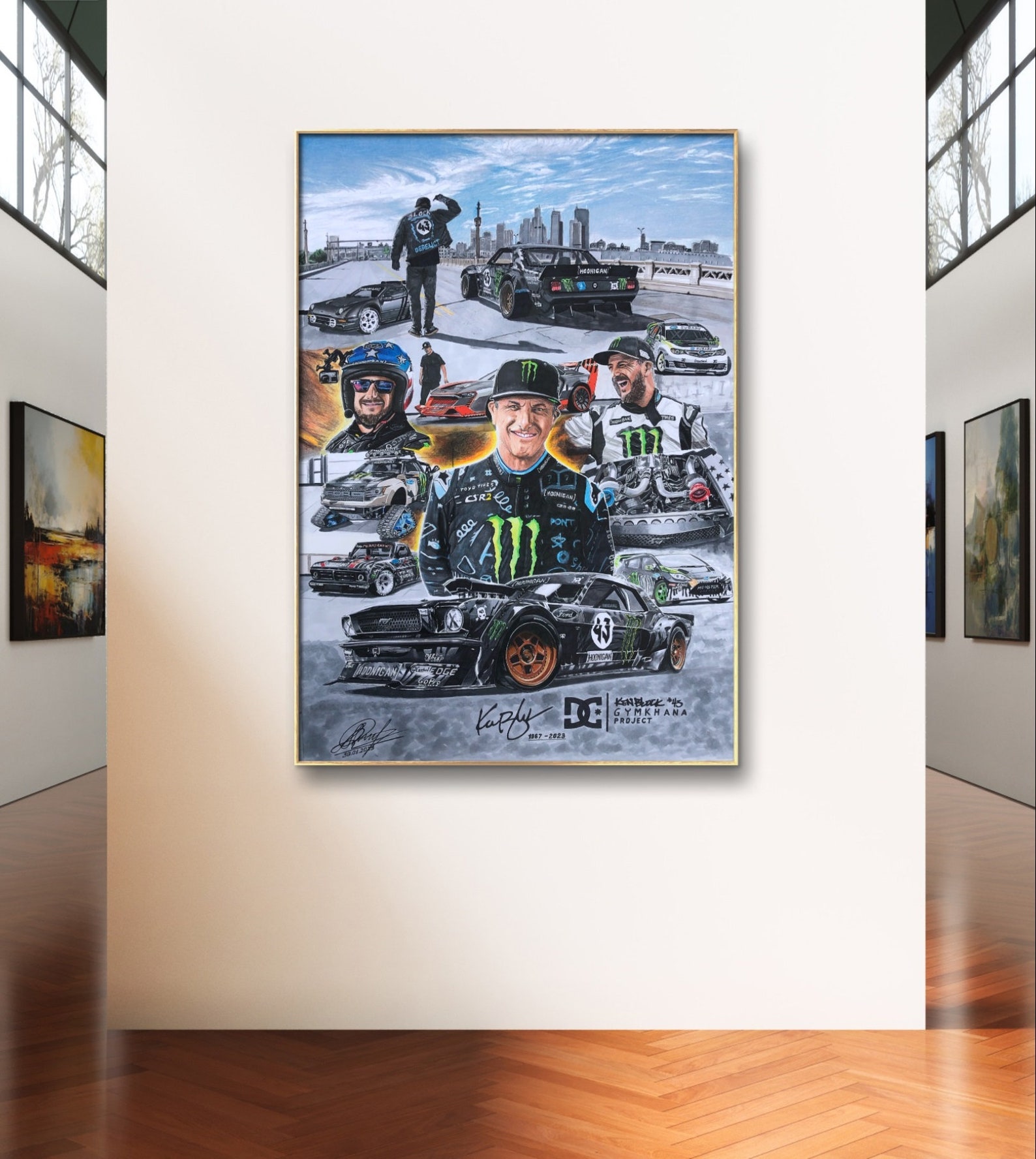 Drawing Ken Block 43, Hoonigan, Ken Block Rally, Gymkhana, Hoonitruck ...