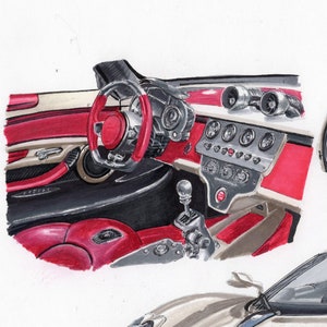 Drawing Pagani Utopia, Car Drawing, Drawing Utopia, Pagani Car Drawing ...
