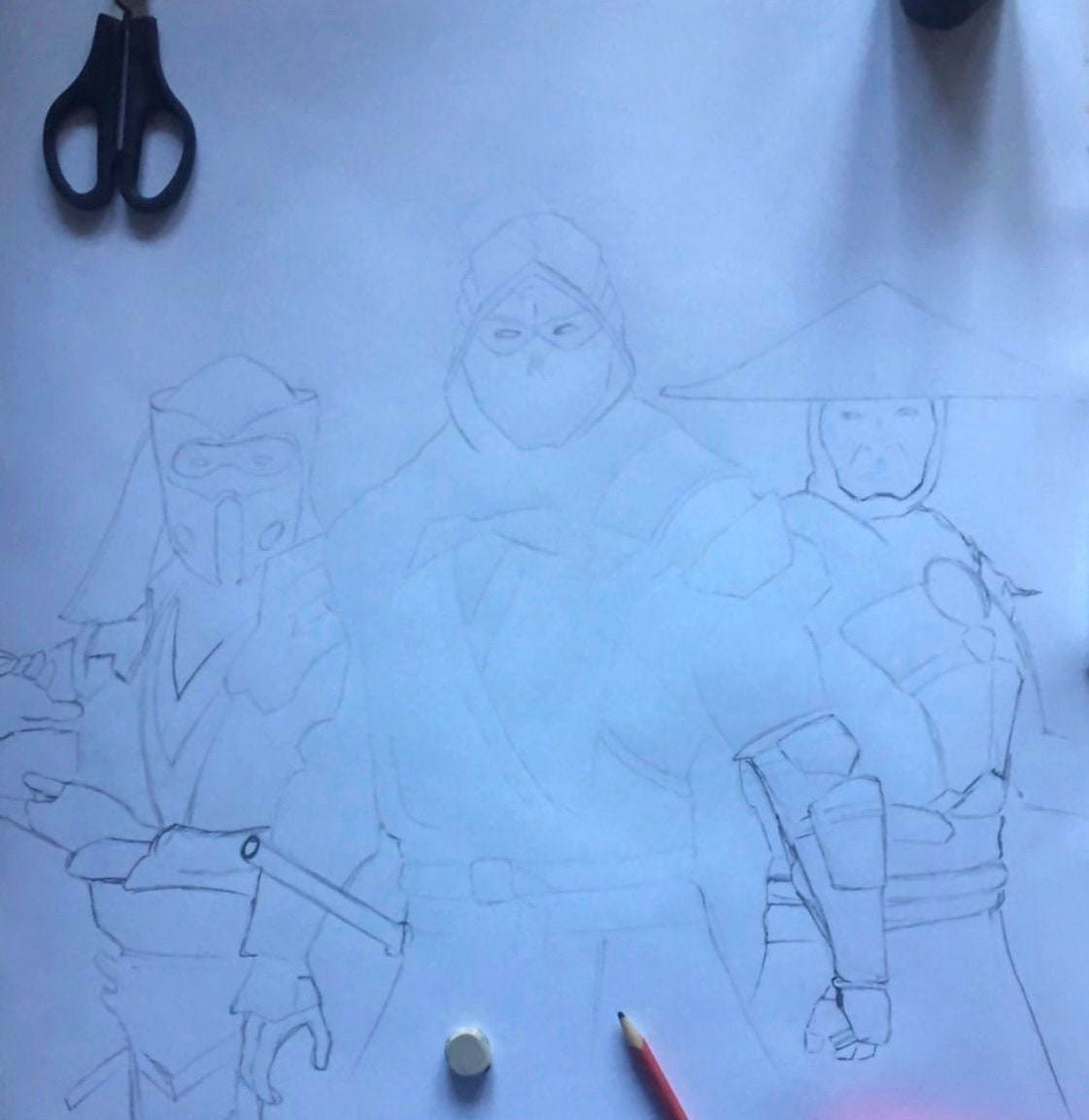 Mortal Kombat Drawing, Mortal Kombat 11, Digital Files, Scorpion ...