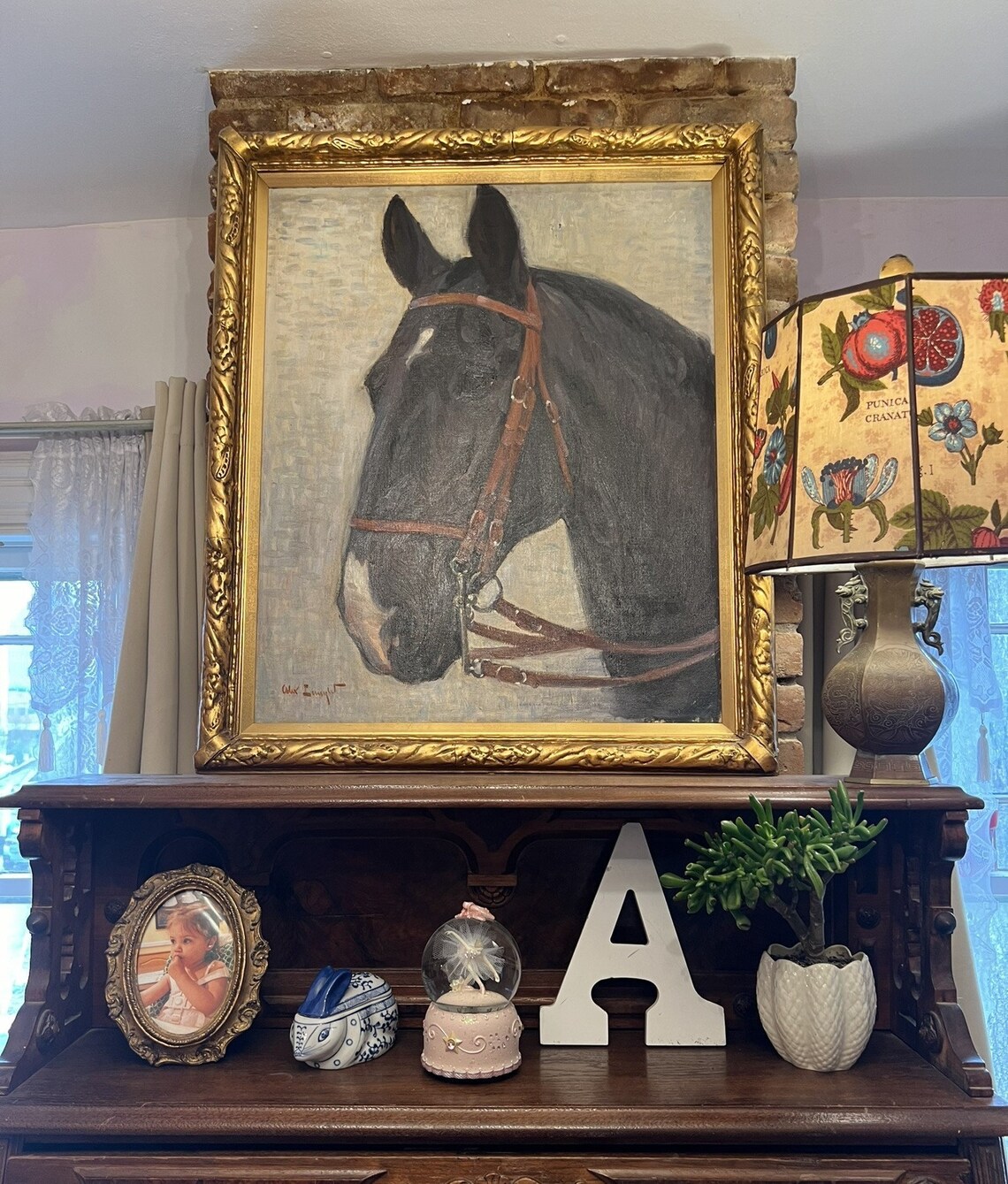 Mr. Ed-xquisite Original Antique Equestrian Oil on Canvas - Etsy