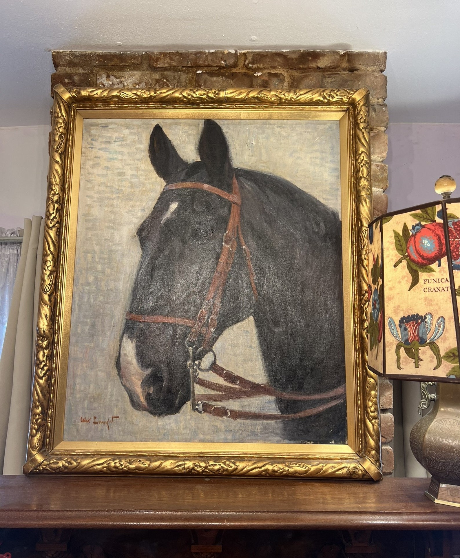 Mr. Ed-xquisite Original Antique Equestrian Oil on Canvas - Etsy