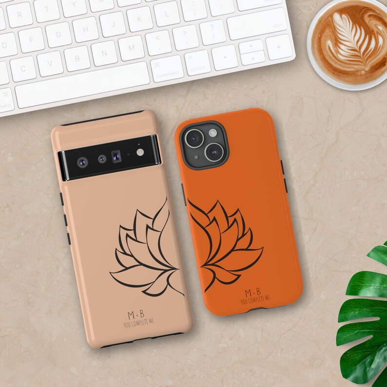 Custom Couple Matching Phone Cases, Personalized Couple Phone Case Mountain Lover Wanderlust ...