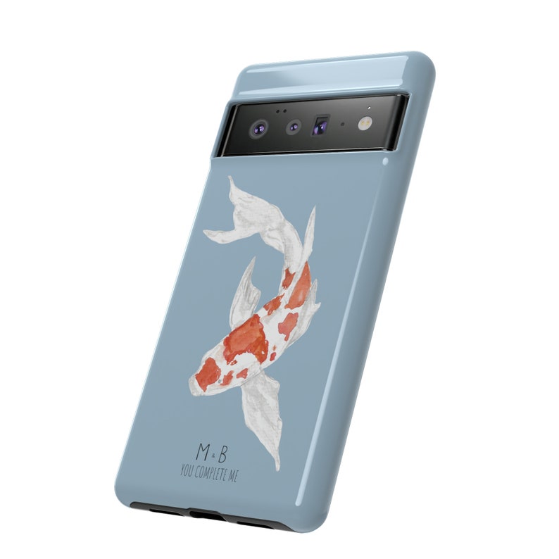 Yin Yang Custom Couple Matching Phone Cases, Personalized Couple Phone ...