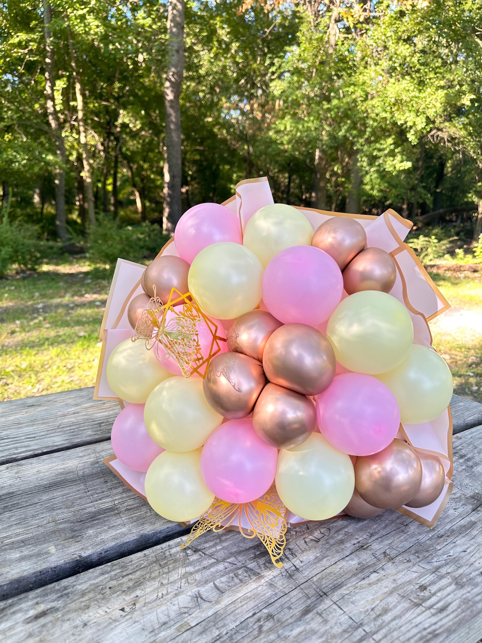Bobo Balloon Bouquet | Bubble Balloon Flower | Birthday Balloon | Baby ...