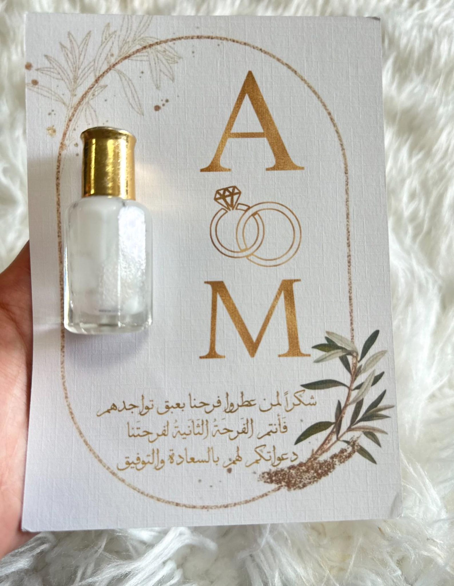Personalized Perfume Bottle Favors: Henna Party , Wedding, or Birthday ...