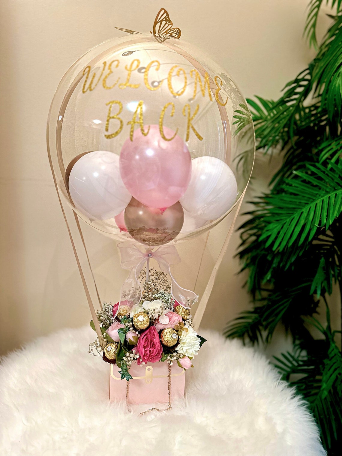 Bobo Balloon Bouquet | Bubble Balloon Flower | Birthday Balloon | Baby ...